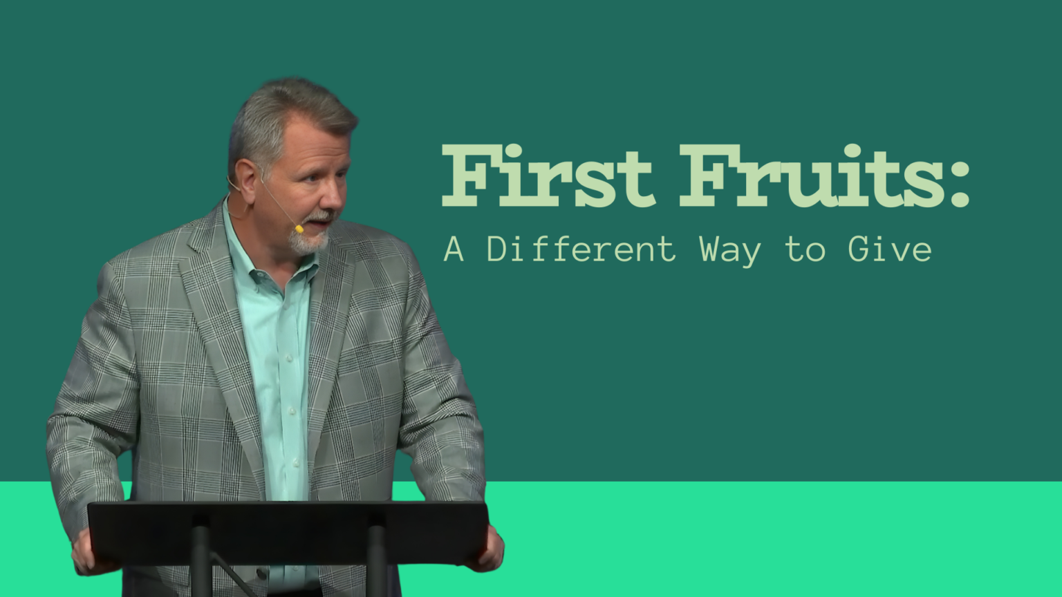 A Different Way to Give: First Fruits - Trinity Church - Temple, TX